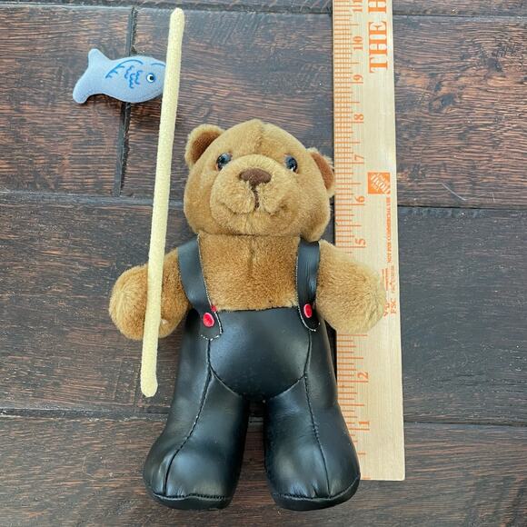Dakin | Toys | Vintage Dakin Bear With Fishing Pole Gone Fishing ...